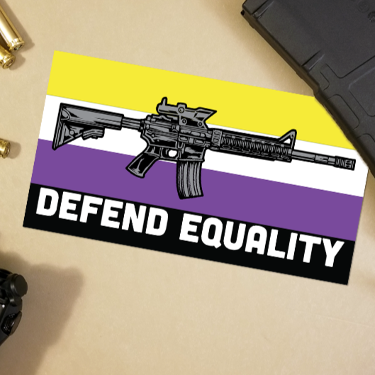 Defend Equality Sticker – SRA Merch