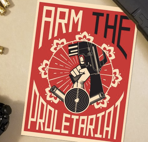 Arm The Proletariat Sticker – SRA Merch